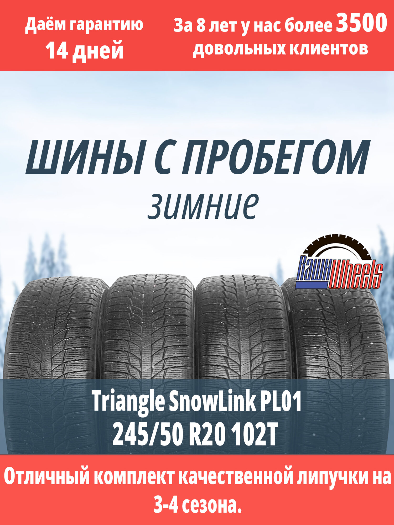 Triangle SnowLink 245/50 R20 102T