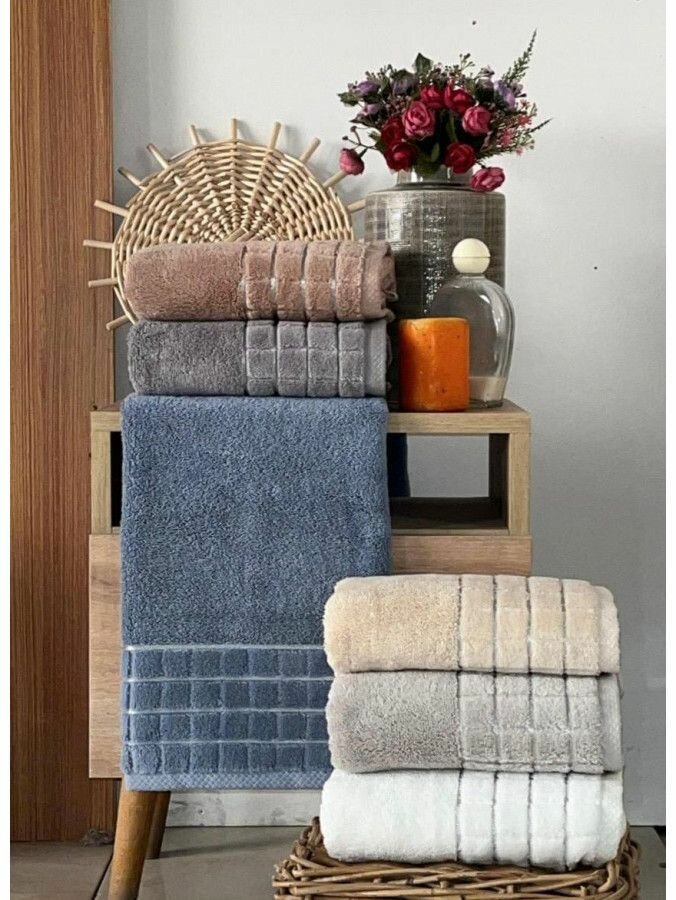 Набор полотенец Karven "EKOSE" (50x90, 6 предметов)