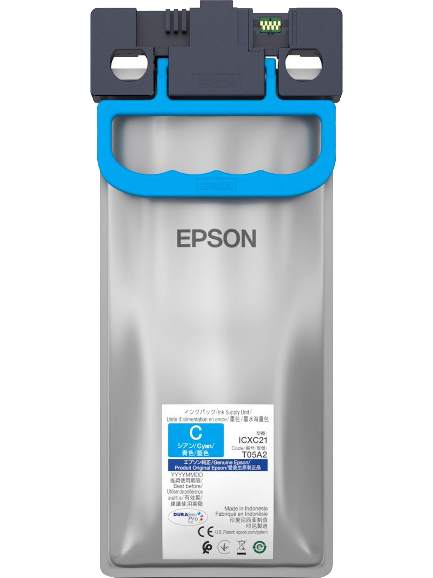Картридж для струйного принтера EPSON T05A2 XL Cyan (C13T05A20N)