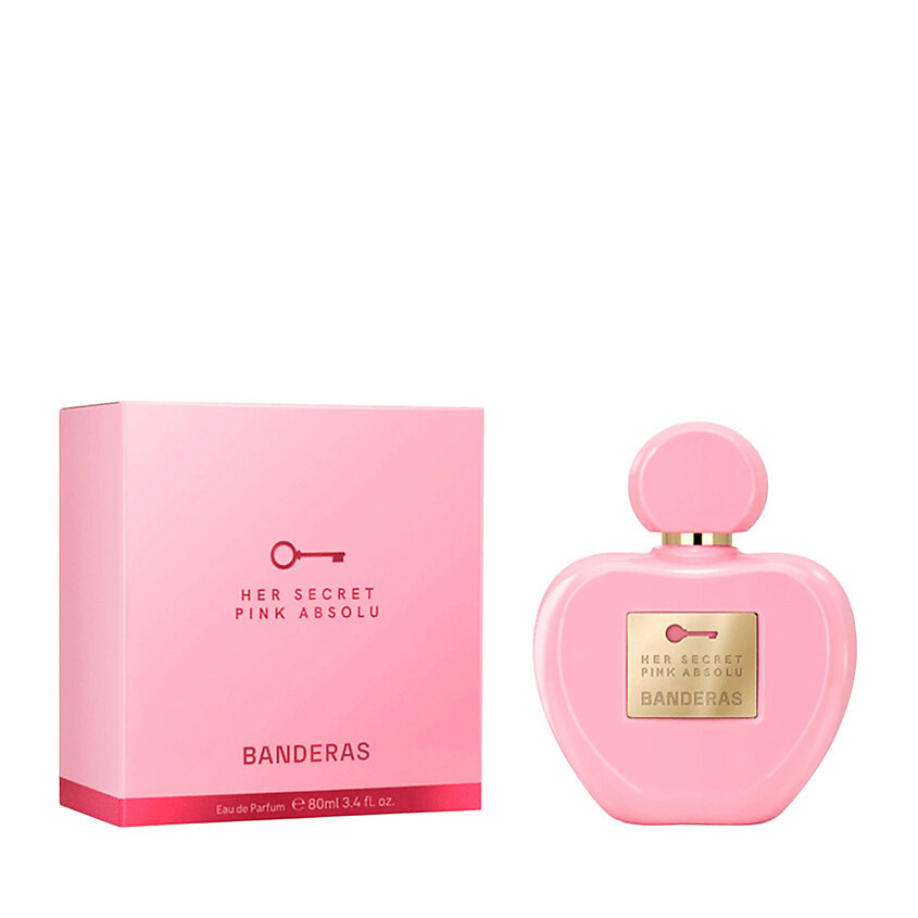 A. Banderas Her Secret Pink Absolu 80 мл, Парфюмерная вода женская