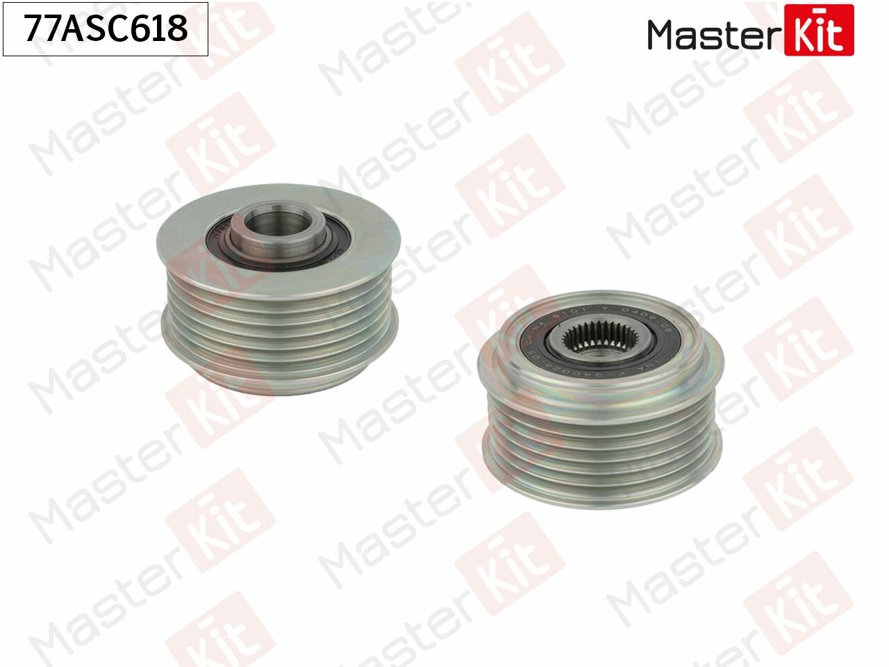 Шкив генератора Hyundai ix35LMELHTucsonJM 04-Kia Cerato IITDOptima IIITF 09- MasterKit 77ASC618