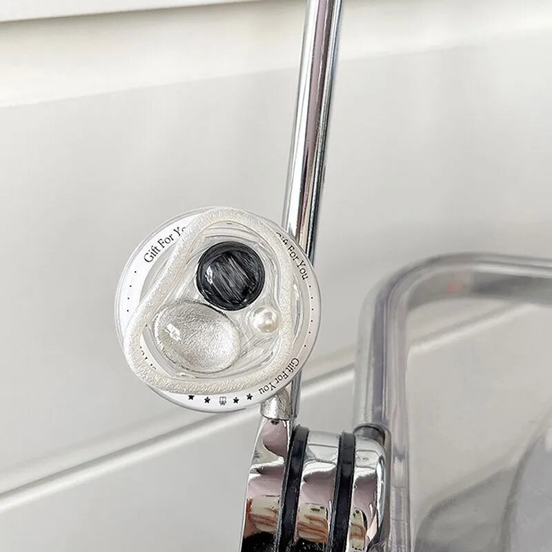 Магнитный кронштейн-кольцо особой формы белый глаз Grey Love