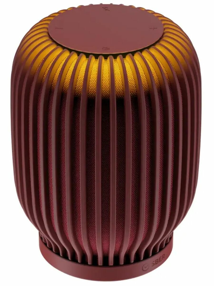Умная колонка Sber SBDV-00090T SberBoom, с GigaChat, марсианский красный