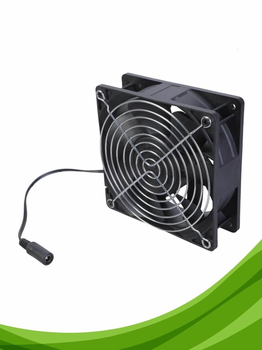 Вентилятор охлаждения 12 см, 12 В, 6000 об/мин