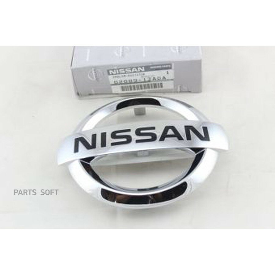 Эмблема от официального дистрибьютора, NISSAN, артикул 628891JA0A