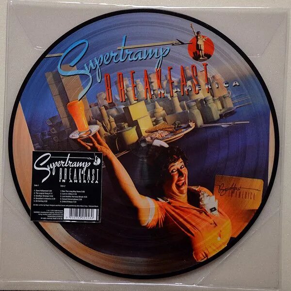 Виниловая пластинка Supertramp - Breakfast In America LP, импортное издание, 2013 год