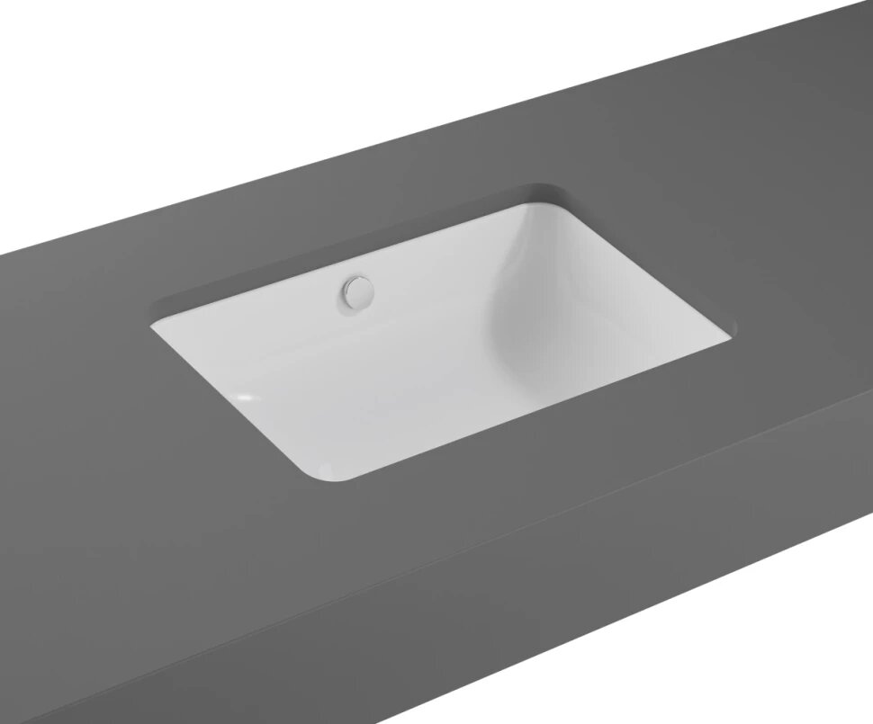 Раковина VitrA S20 7475B003-0618 55x37 см, встраиваемая снизу, белый