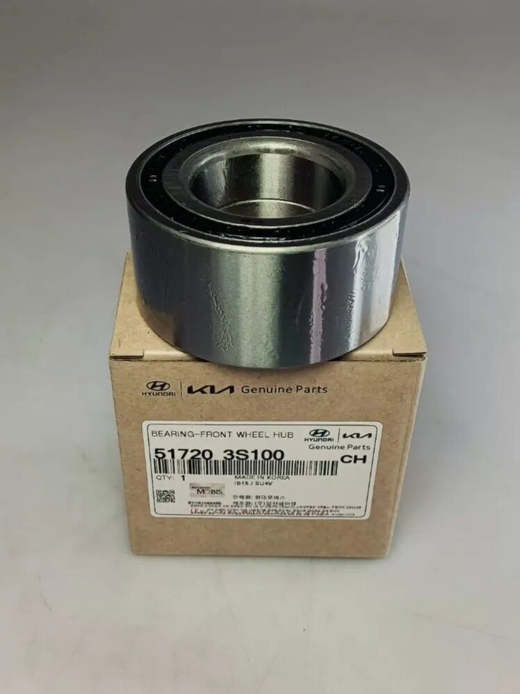 Подшипник ступицы передней Hyundai Kia 517203S100 Подходит: Hyundai Tucson I, ix35; Kia Sportage, Optima — фото 1