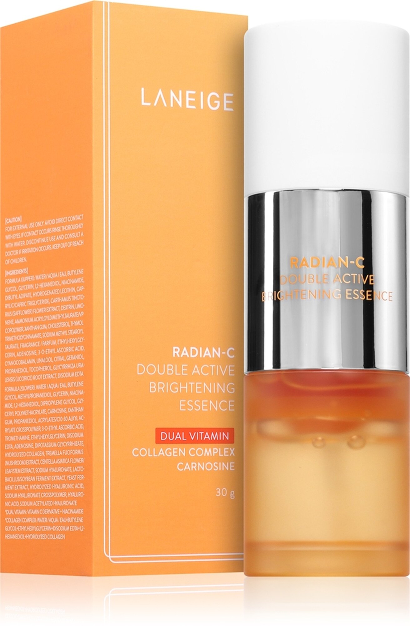 LANAIGE Тонизирующая эссенция с витамином С Radian-C Brightening Essence 30 г