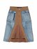 Юбка Andersson Bell Carpenter Deconstructed Pleats, размер 36, коричневый