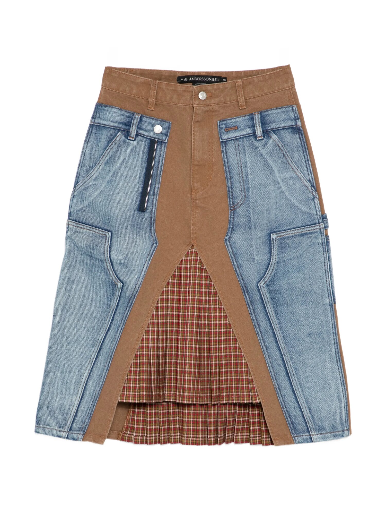Юбка Carpenter Deconstructed Pleats