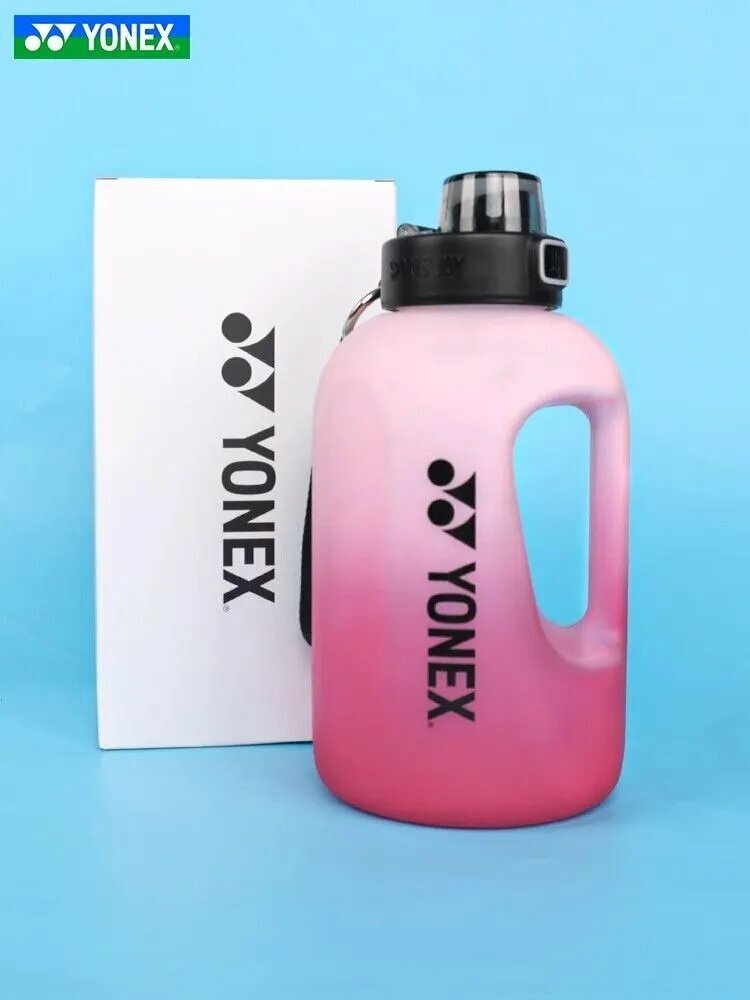 Бутылка спортивная Yonex, 2000мл, розовая, голубая, светло-зеленая