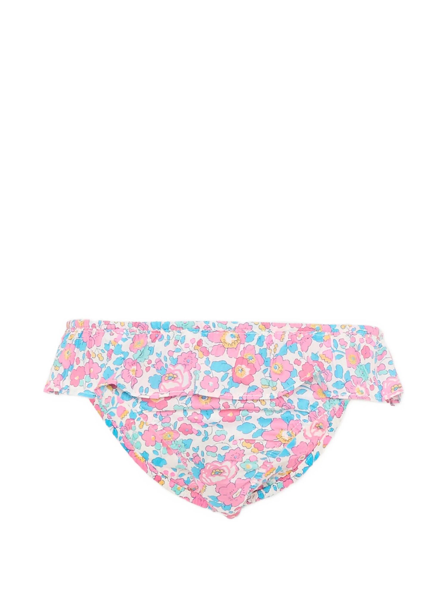 Купальник Ruffled floral bikini bottoms