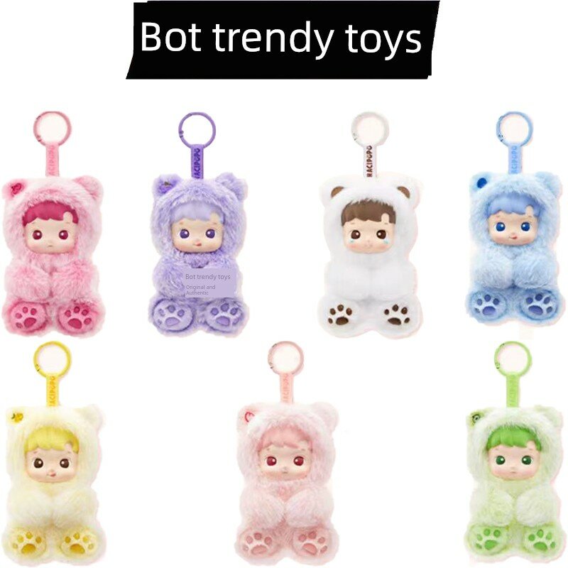 Слепая коробка POP MART Labubu Series с скрытым вариантом - официальная коллекция мягких сладостей в различных вкусы