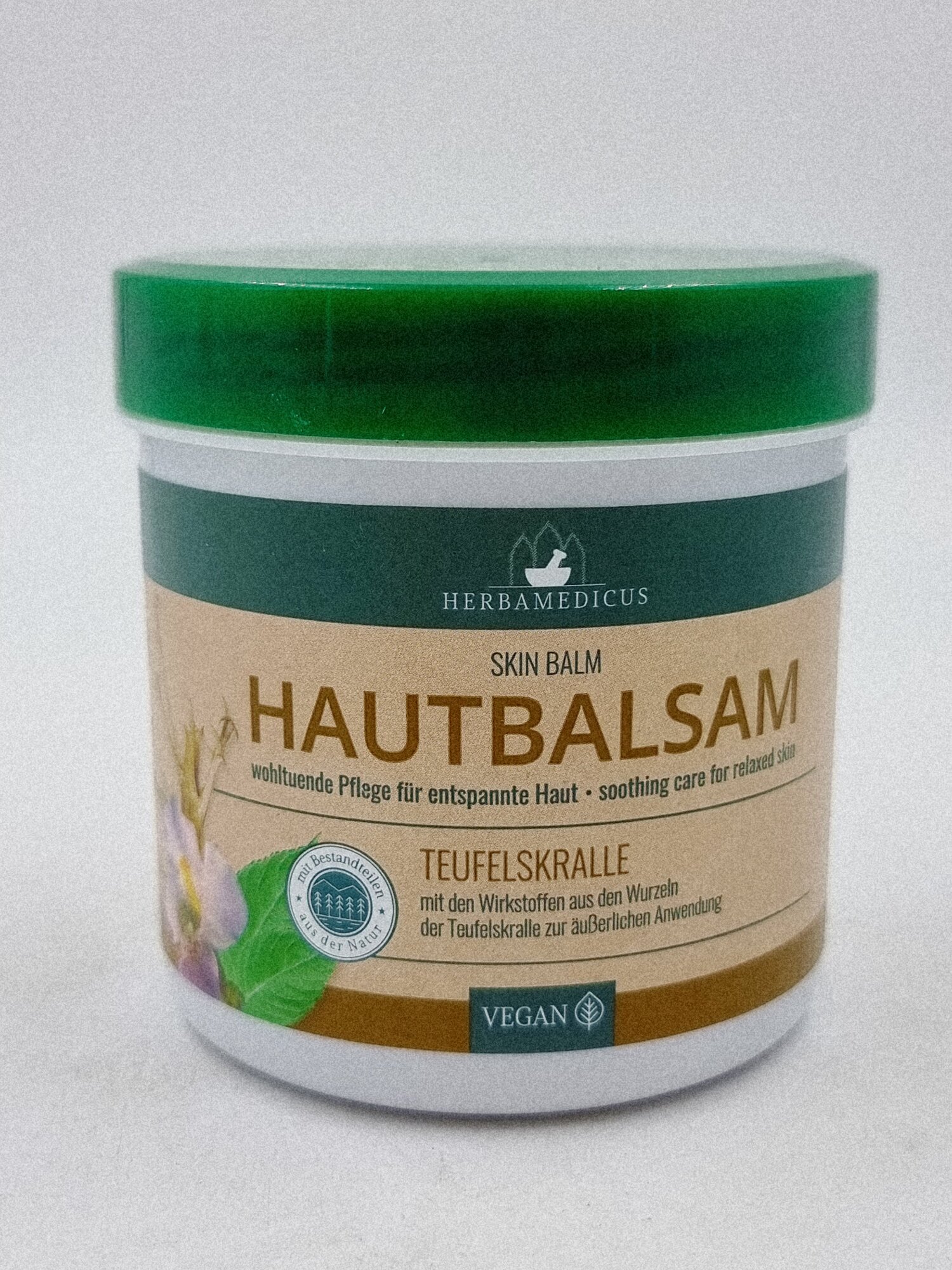 Herbamedicus Бальзам Teufelskralle для расслабления мыщц с экстрактом трав, 250 мл (из Финляндии)
