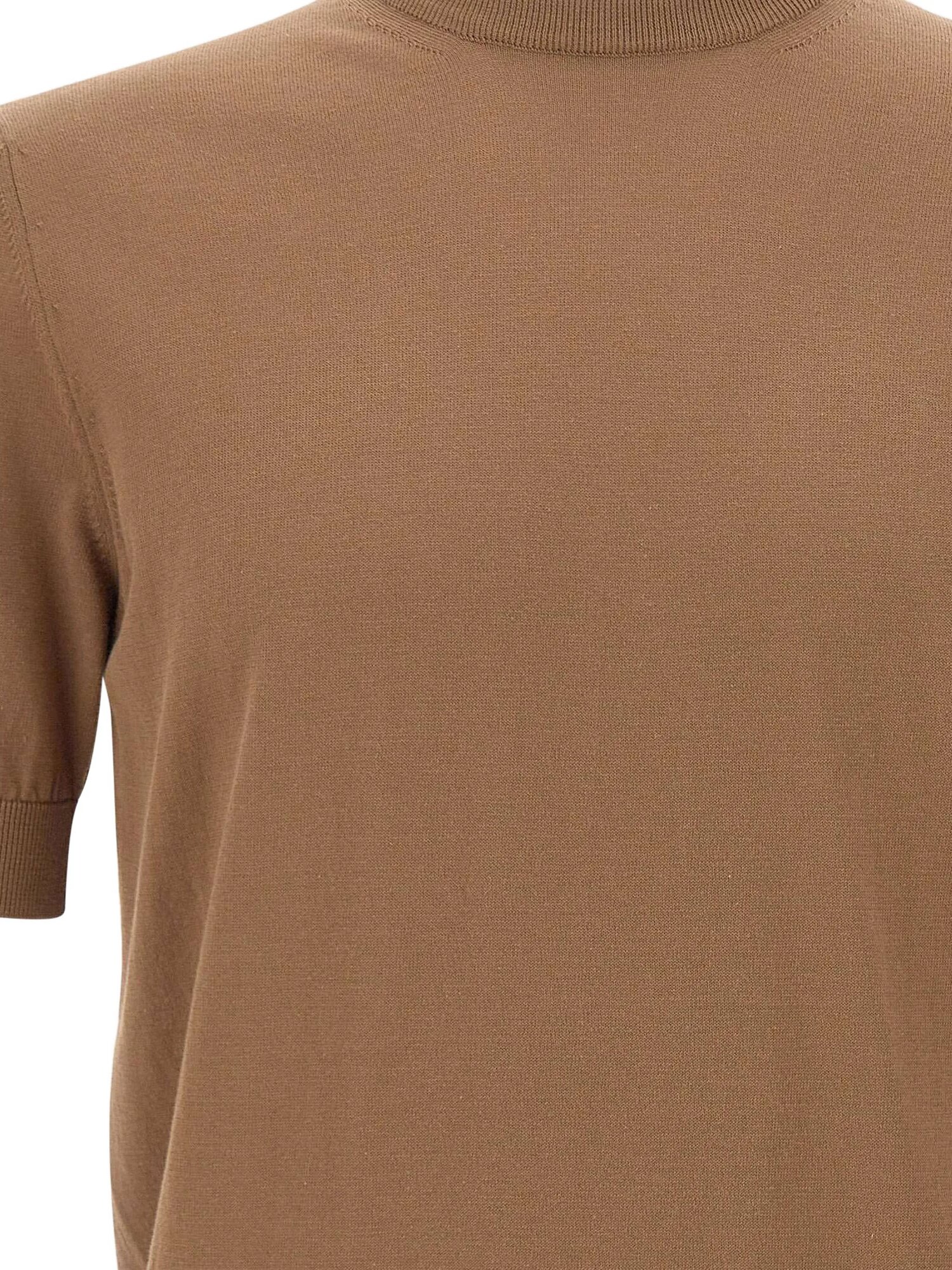 Свитер FILIPPO DE LAURENTIIS Short-sleeve sweater, размер 60, , brown — фото 1