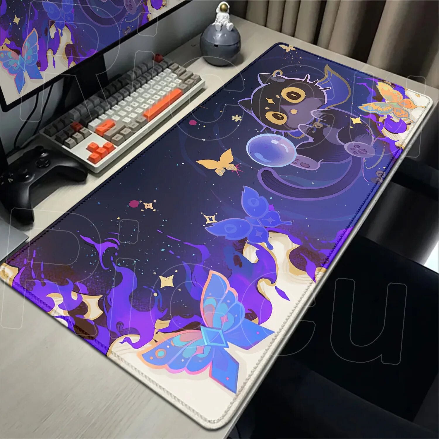 Riccu Коврик для мыши Genshin Impact Flins Lauma 500x1000x3MM, Genshin 7