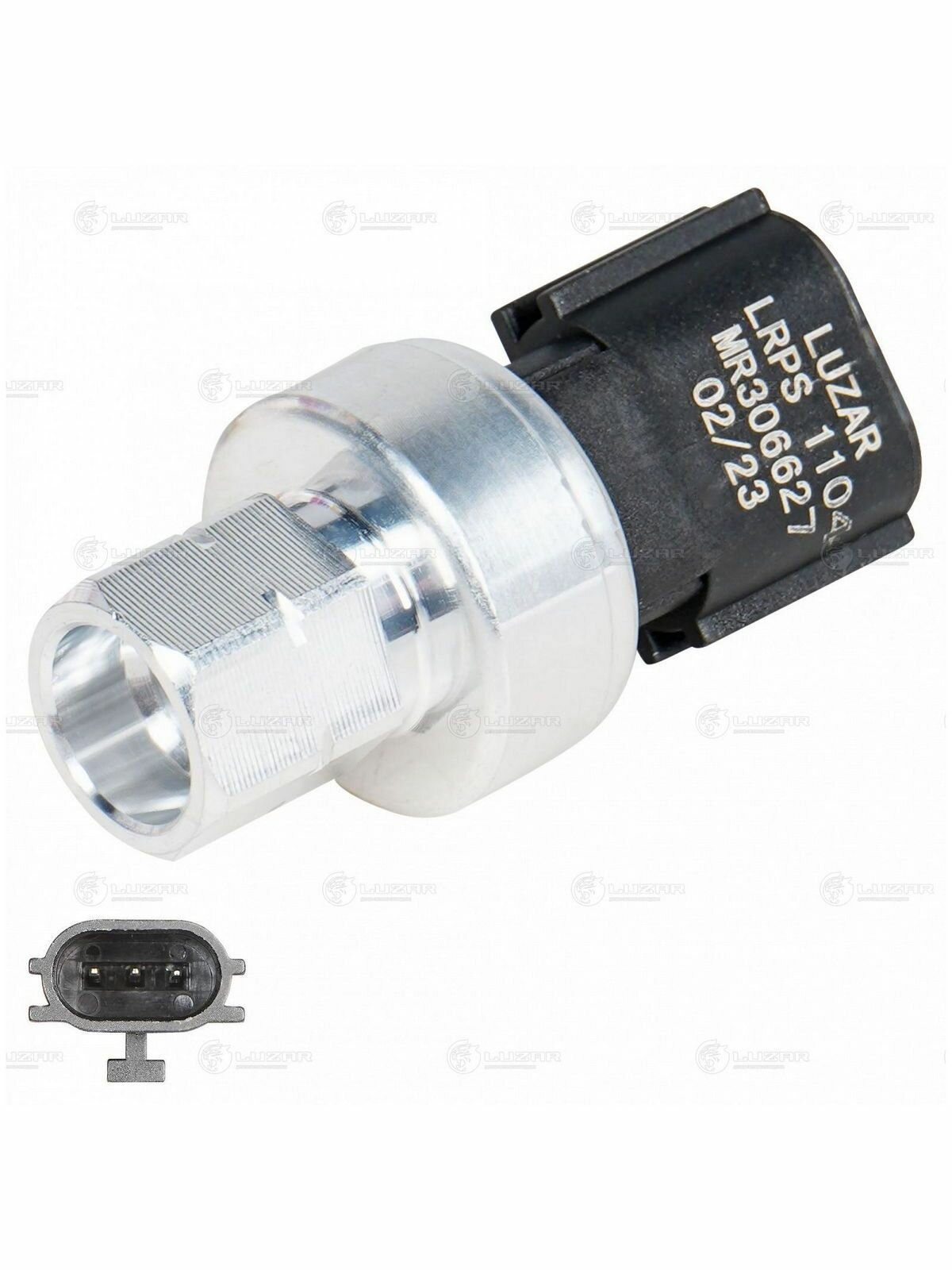 Датчик давления хладагента для а/м Mitsubishi Lancer, Outlander / Митсубиси Лансер, Аутлендер, Luzar LRPS1104