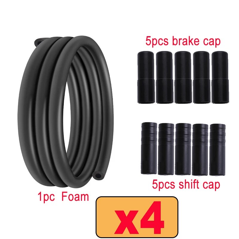 Поролоновый демпфер для тросов велосипеда 4sets