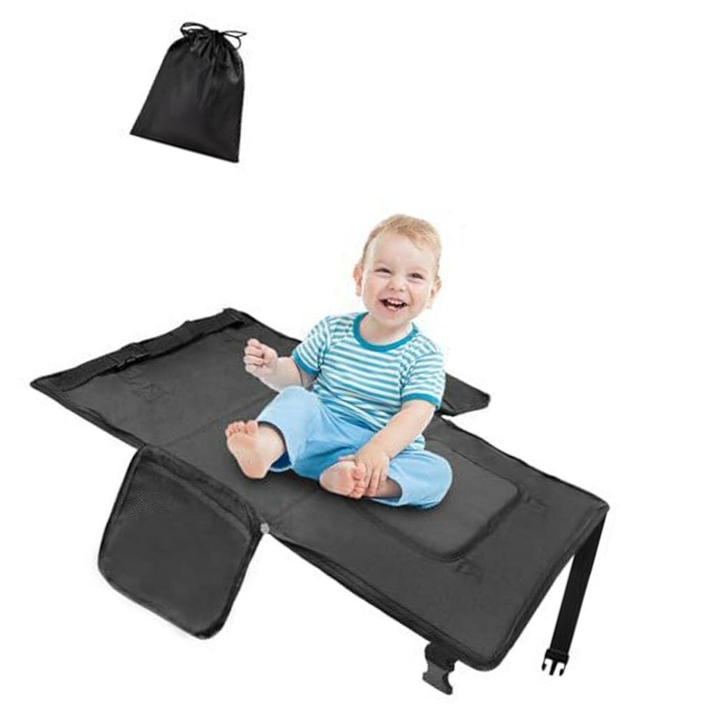 Детская раскладная кроватка для путешествий, Черный