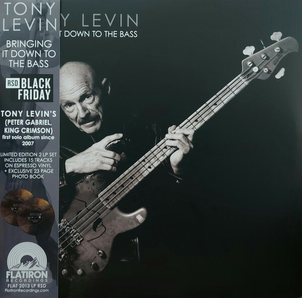 Виниловая пластинка TONY LEVIN - BRINGING IT DOWN TO THE BASS(2024,2LP, RSD, BROWN TRANSLUCENT, LTD) (1 LP)