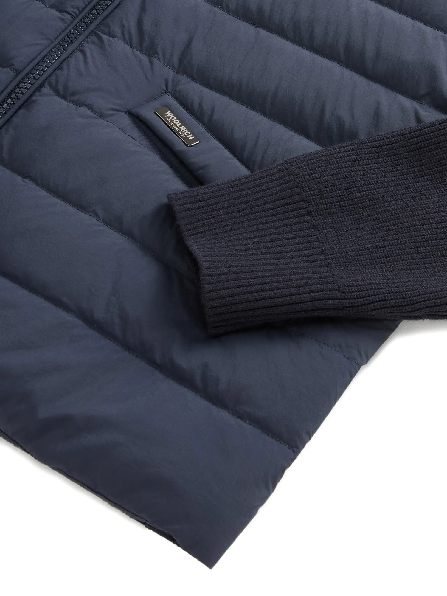 Куртка Woolrich Hybrid, размер 40, blue — фото 1