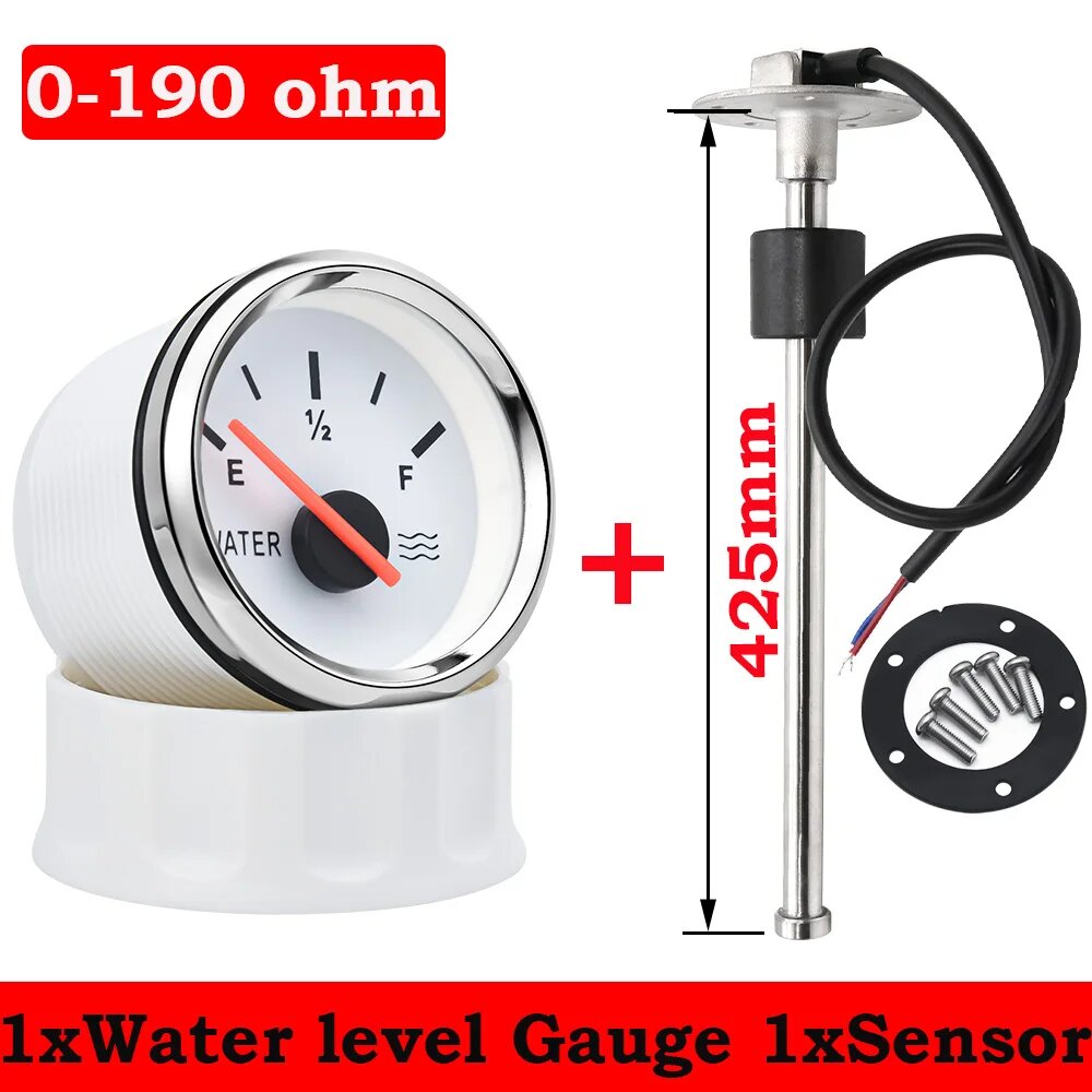 Датчик уровня воды 0-190 Ом, 425 мм, GaugeX425mm Sensor