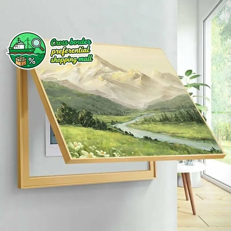 Декоративная картина для электросчетчика