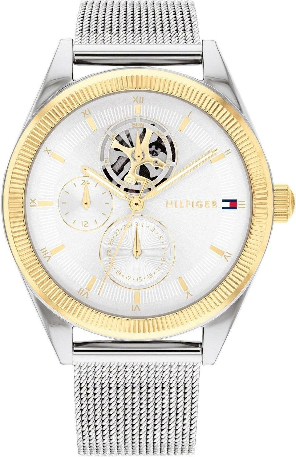 Наручные часы TOMMY HILFIGER, серебряный — фото 1