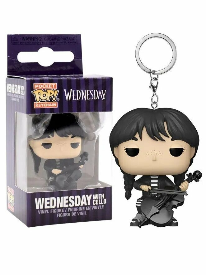 Брелок Funko POP Pocket: Wednesday Wednesday Addams