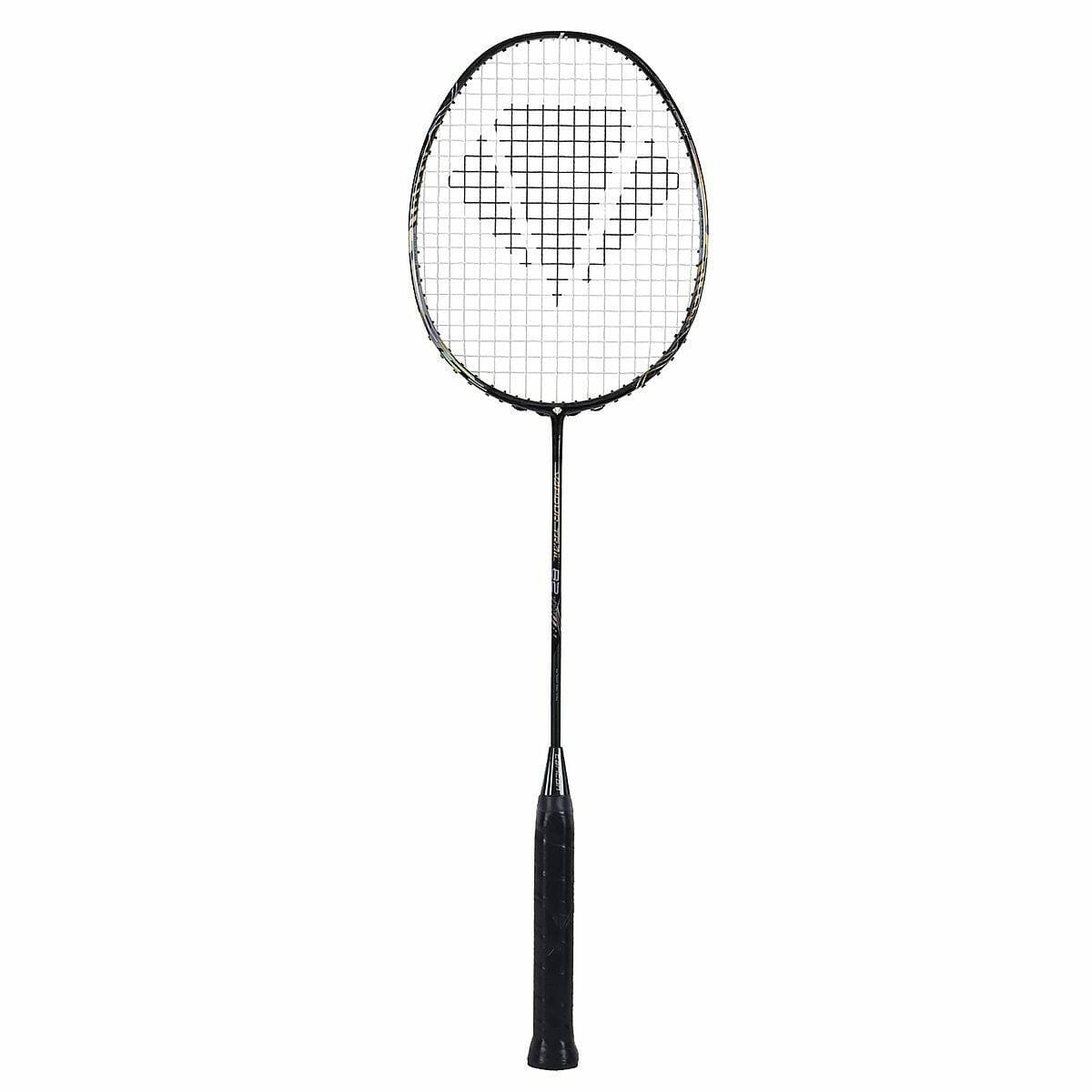 DECATHLON Ракетка для бадминтона Carlton Vapour Trail 82 Pyrite G5, серый, 4U/G5, 82 г, 67 см, макс. натяжение 13,5 кг