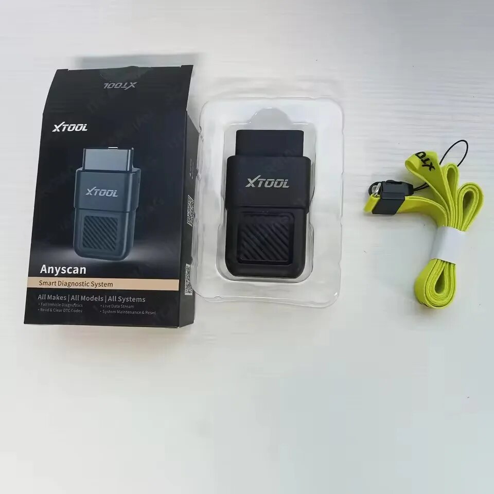 Новый XTOOL Anyscan A30X: Автомобильный диагностический сканер с двунаправленной связью, OBD, Bluetooth, считывание кодов DTC, автоматическое определение VIN, более 5000 марок авто, бесплатные обновления на всю жизнь