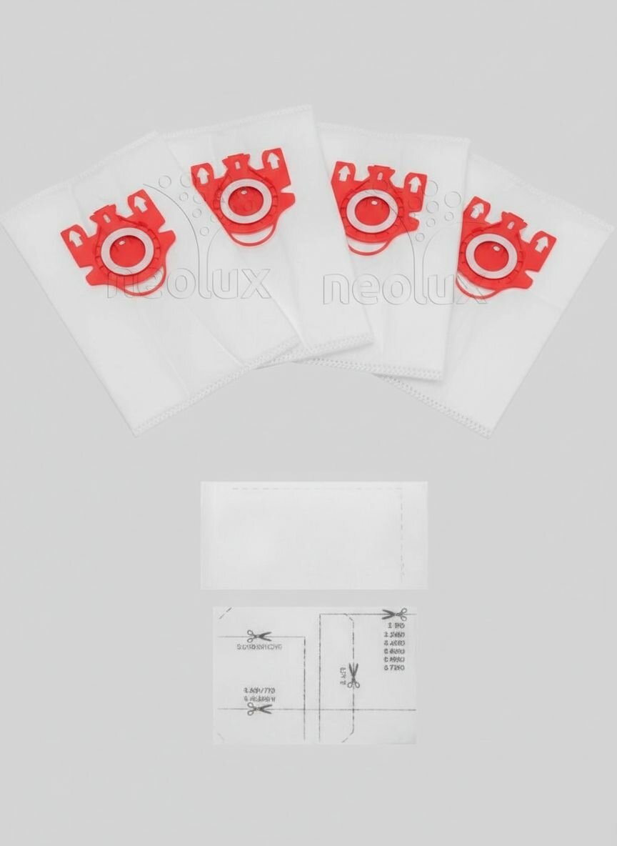 Мешки-пылесборники ML-01 (4 шт.) для пылесоса MIELE MieleFromNeolux