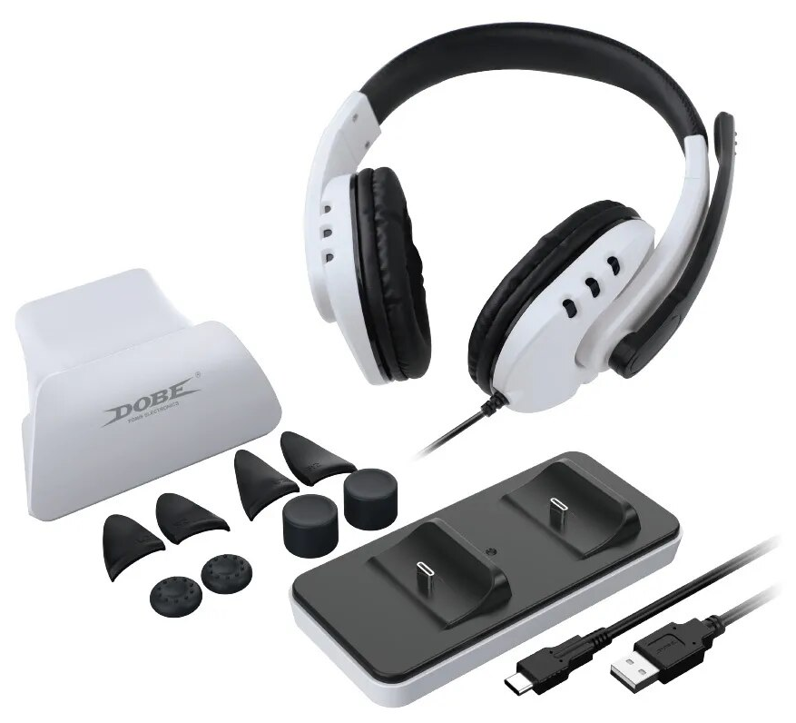 Аксессуары DOBE 12 в 1 для PlayStation 5