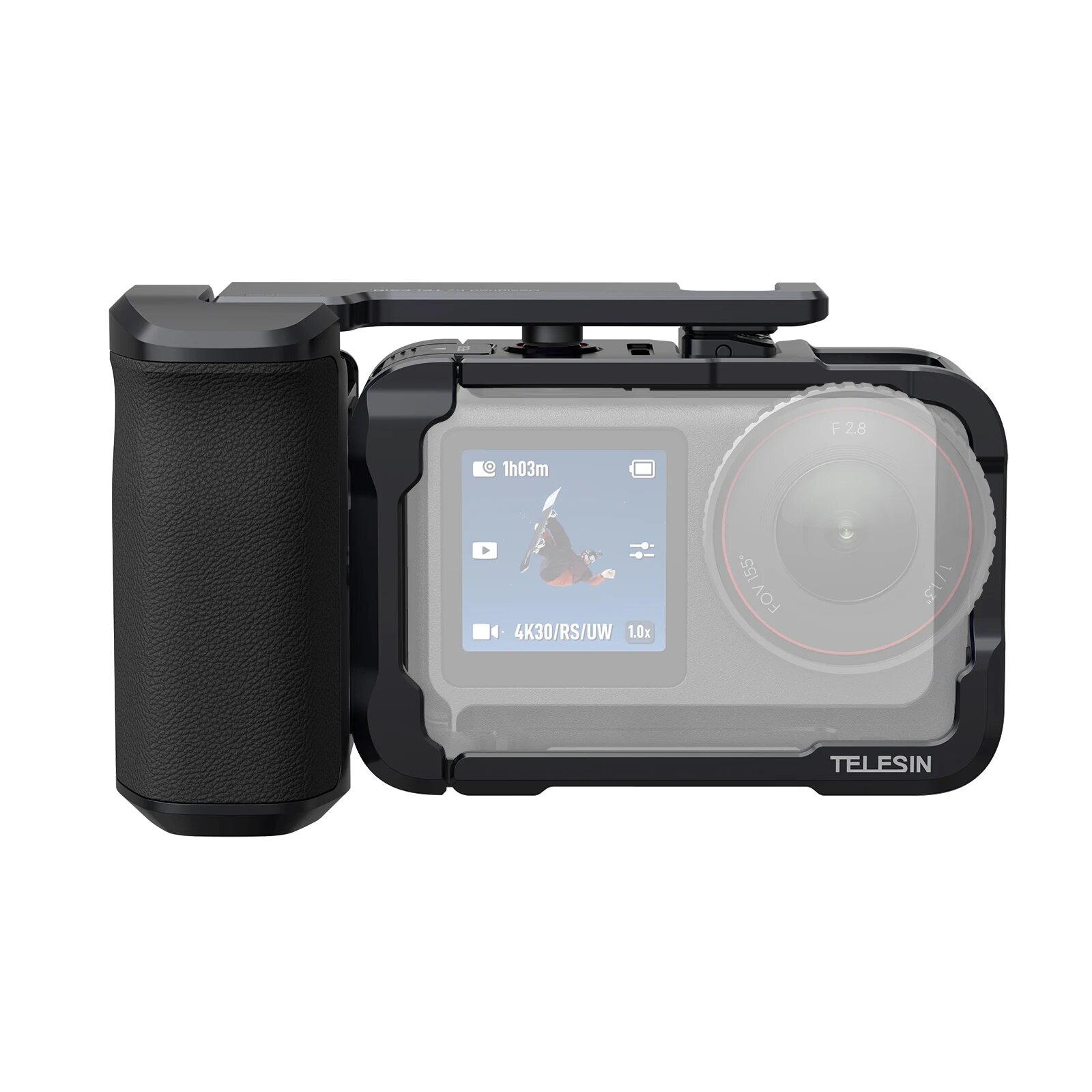 Рукоятка TELESIN для DJI Osmo Action 6, Only StreetGrip