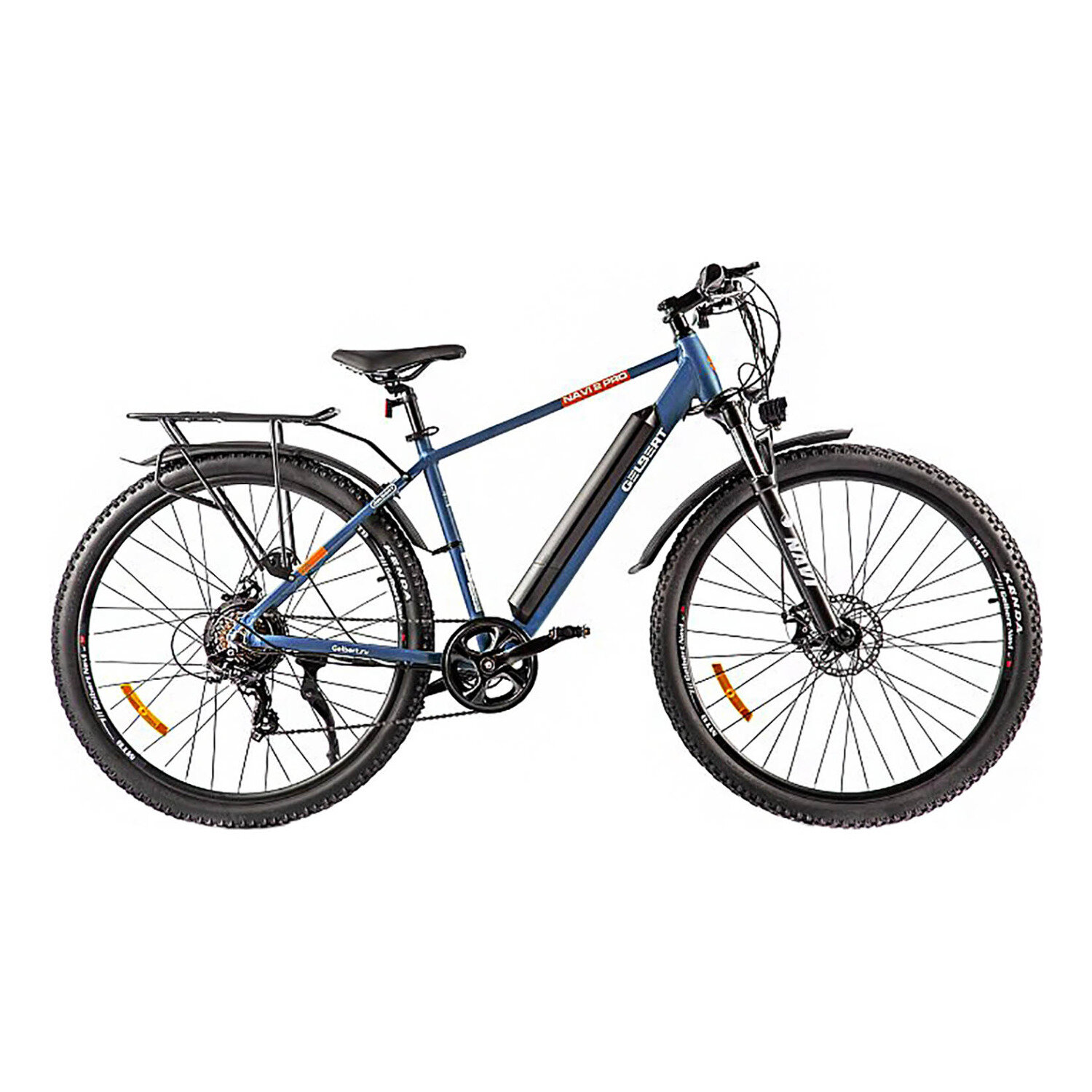 Электровелосипед Gelbert (Eltreco) Navi 2 PRO синий, для мужчин ,500