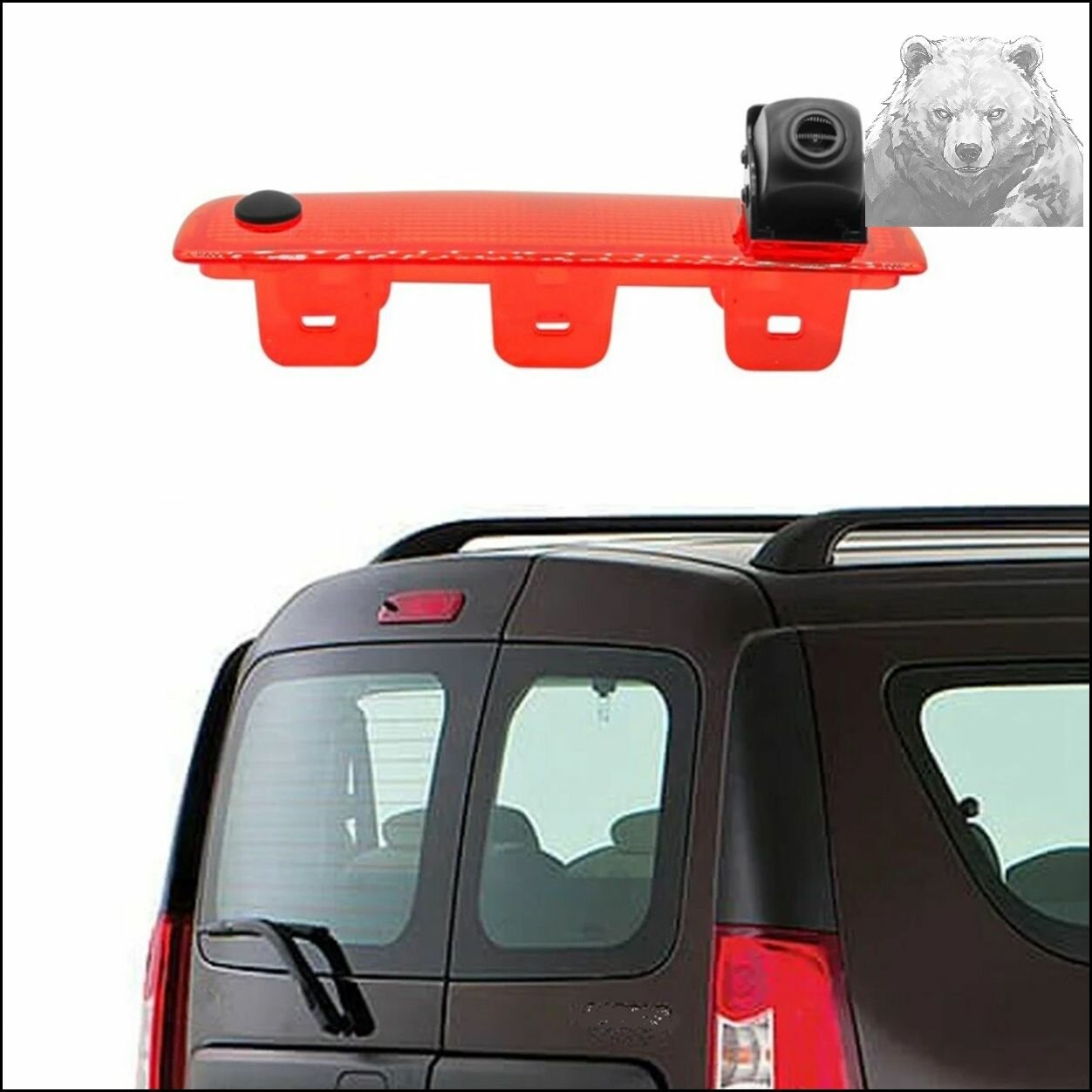 Эксклюзивная камера заднего вида с функцией стопсигнала для Largus 20122022