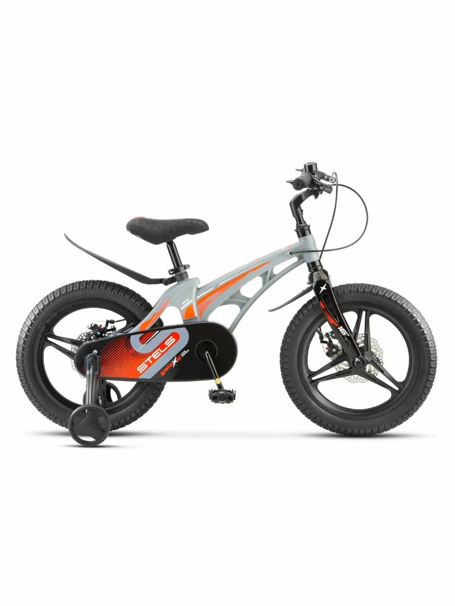Велосипед детский Stels 16 дюймов Galaxy Pro магниевая рама серый
