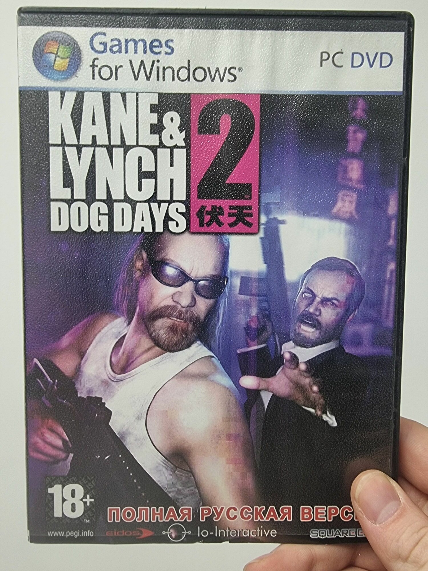 Kane & Lynch 2: Dog Days игра для PC на DVD-диске