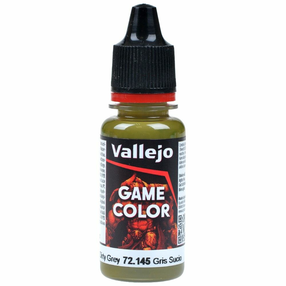 Настольная игра Vallejo Краска Vallejo Game Color: Heavy Grey 72.145