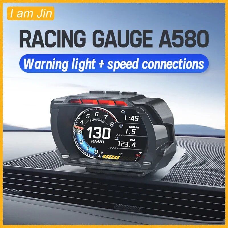 Автомобильный проекционный дисплей HUD Russian Version