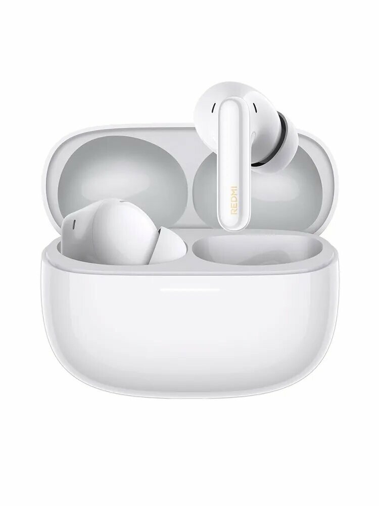 Xiaomi Наушники беспроводные с микрофоном Redmi Buds 8 Pro, Глобальная версия, Bluetooth, USB Type-C, белый