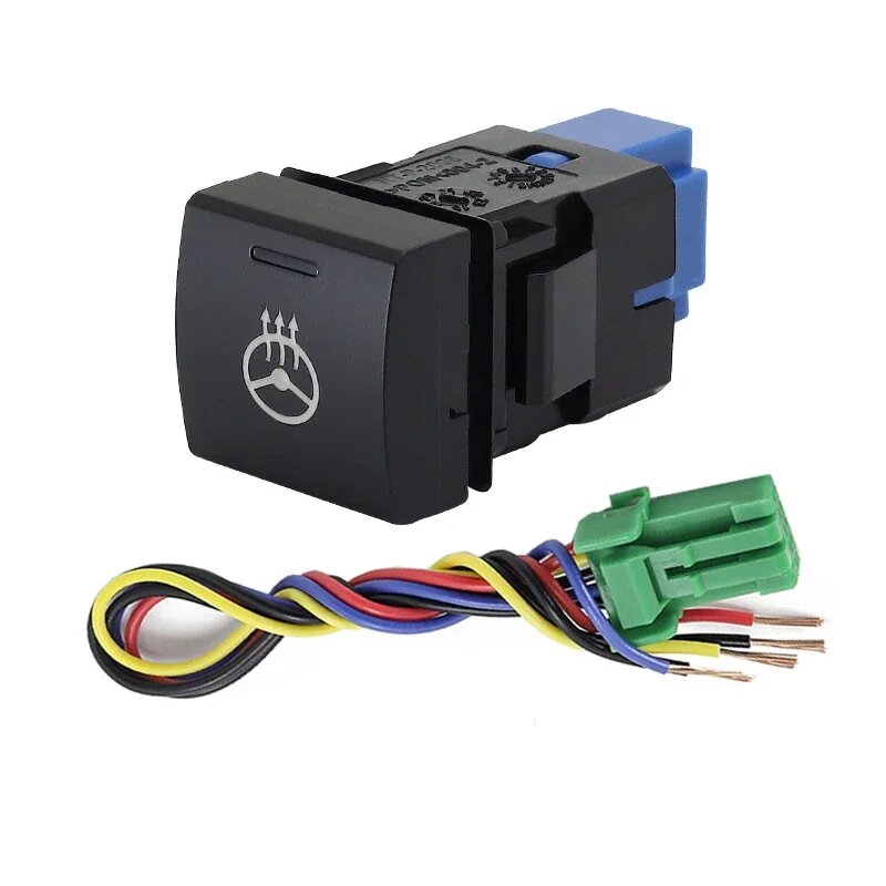 Кнопка подогрева руля с проводом для Toyota Camry, RAV4, Land Cruiser, Prado, Steering Wheel Heat