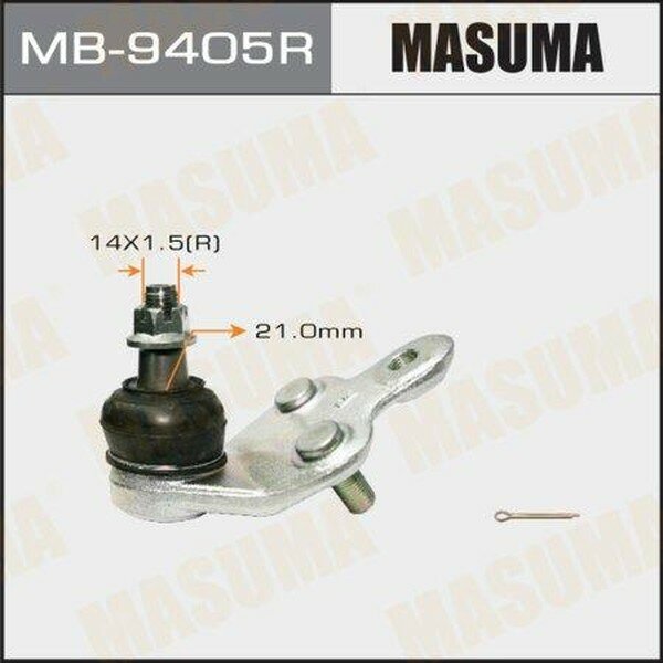 Опора шаровая L R MASUMA MB-9405R Toyota Camry 06->, Lexus Es350 Acv40, Acv45 07->