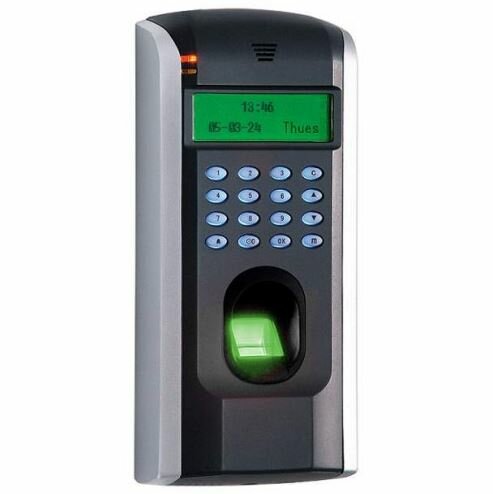 Контроллер доступа биометрический ZK F7 (сетевой, код, отпечаток пальца, Память на 2200 шаблонов, 50000 событий)