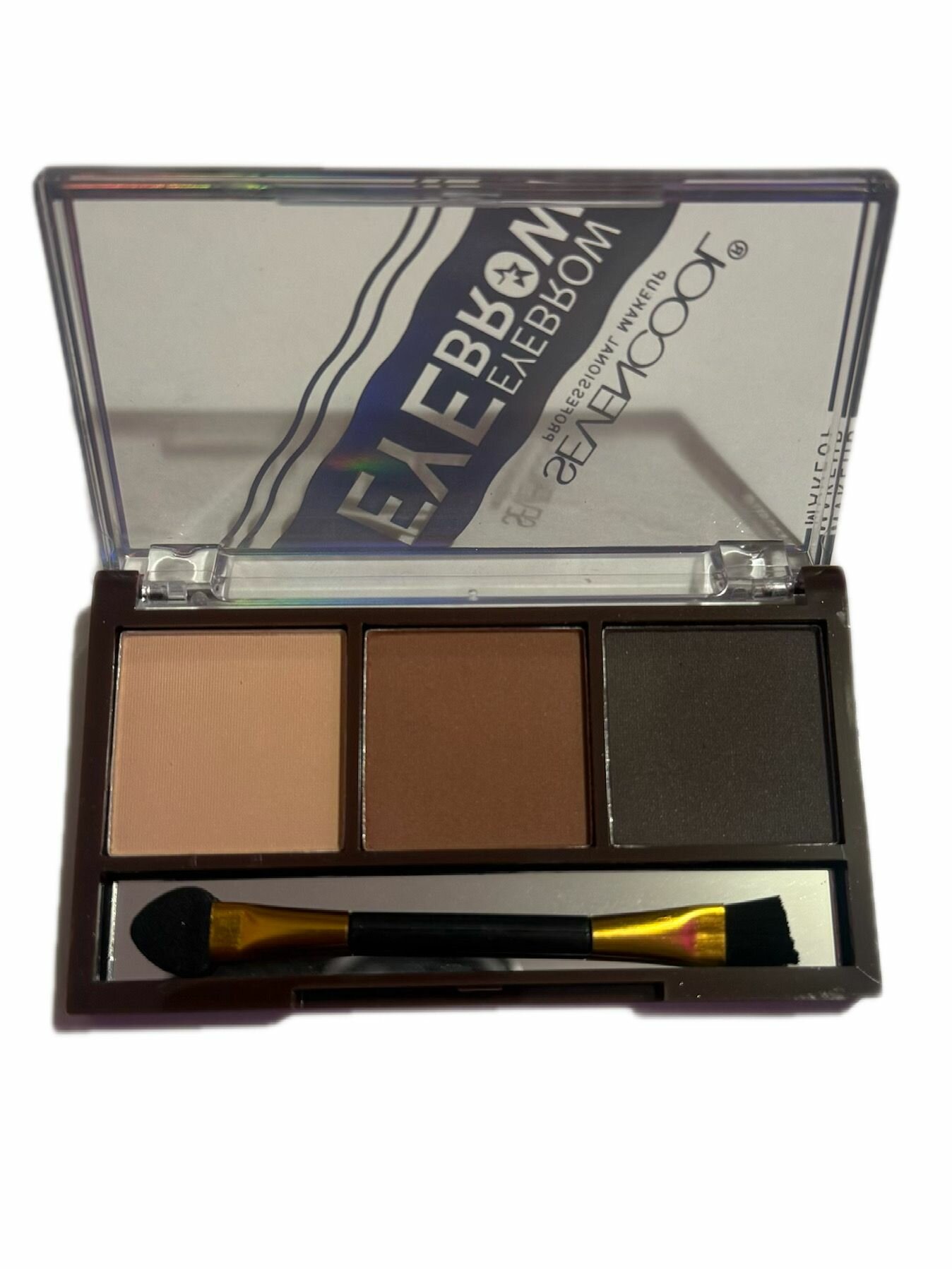 SEVENCOOL Heart Throb 3 в 1 Тени для бровей, Тон №3