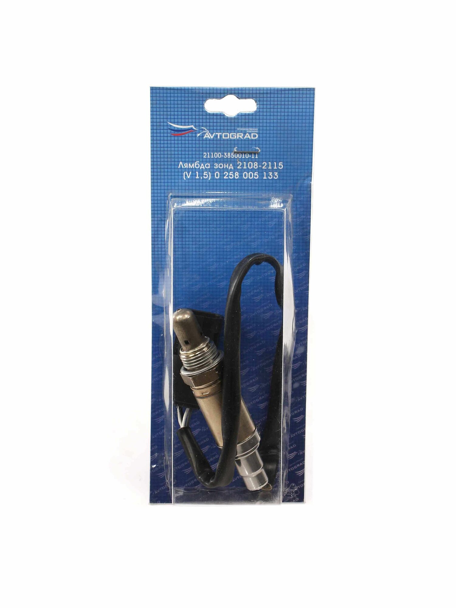 Датчик кислорода ВАЗ 2108, 2109, 2110, 2111, 2112, 2114, 2115, 2123 (до 10.2004 г. в) (0258005133)