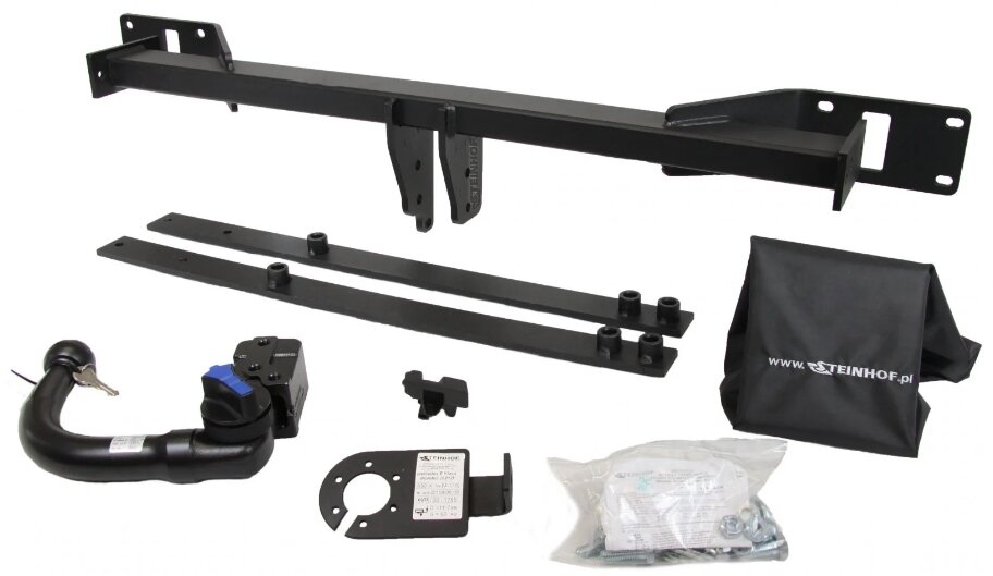 Фаркоп Steinhof A-116 для Audi Q8 2018-(паспорт и сертификат в комплекте)(без электрики)