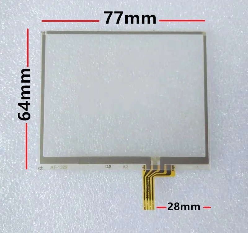 Планшетная сенсорная панель qivjivhong 77*64mm