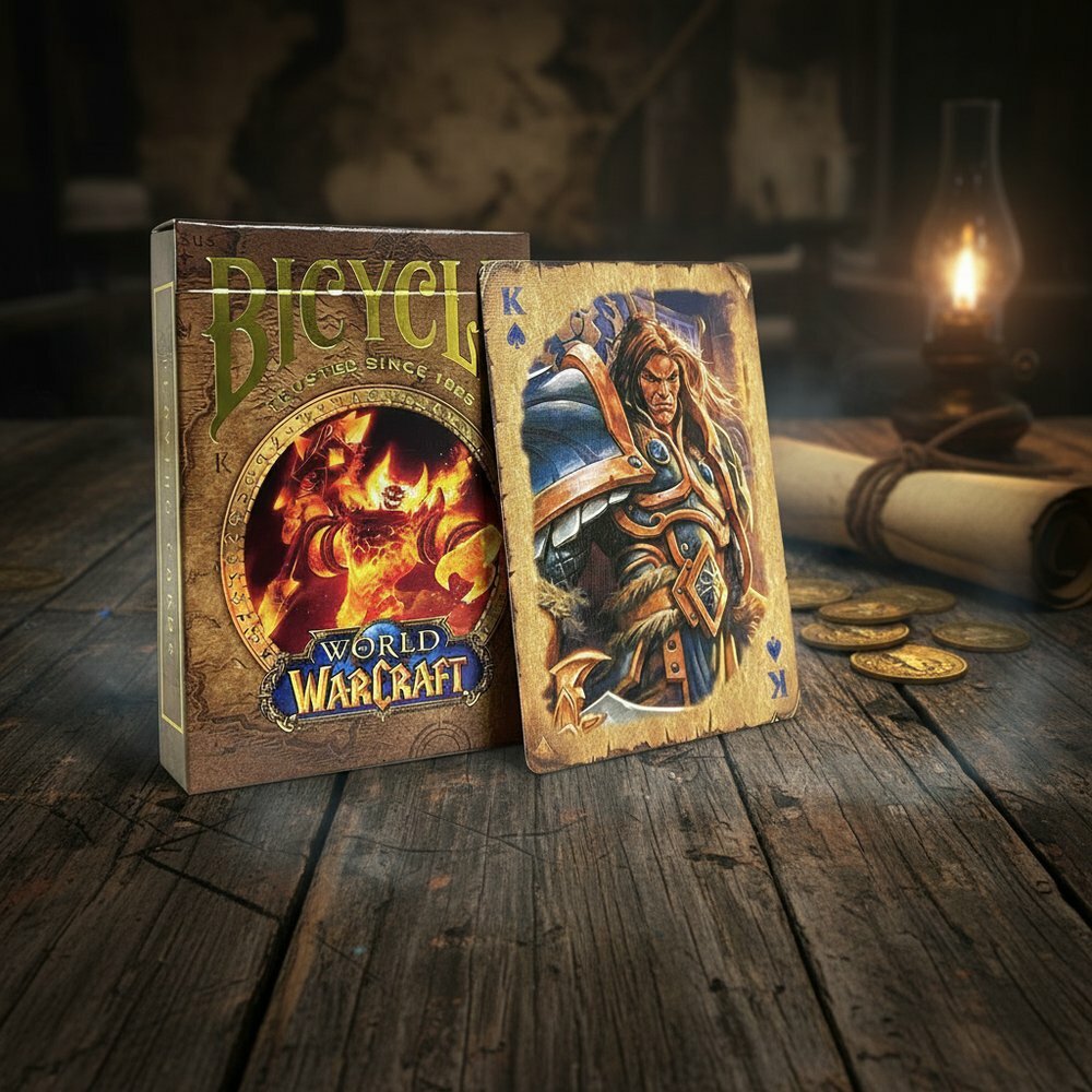 Карты "Bicycle World of Warcraft Classic Standard Index " 62327 Bicycle